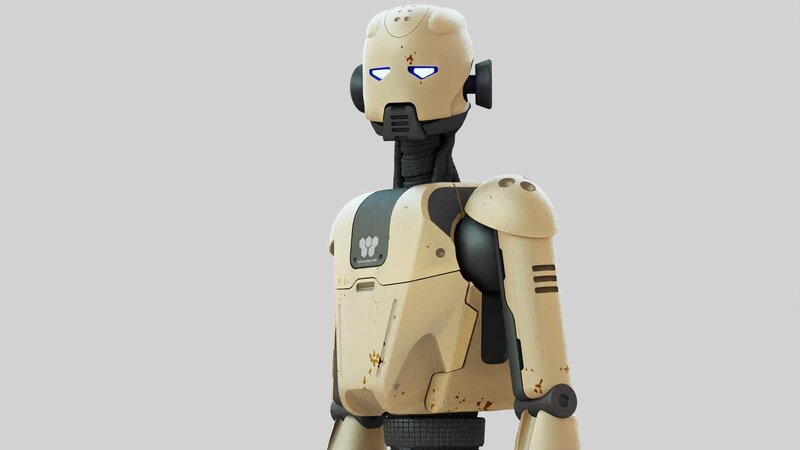 ANDROID JUNO RIGGED 3D model